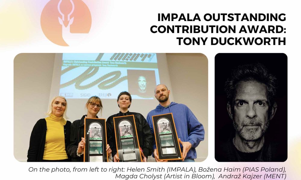 IMPALA’s Outstanding Contribution Award goes to the late Tony Duckworth ...