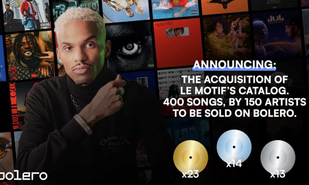 Music rights marketplace Bolero acquires the publishing rights of ...