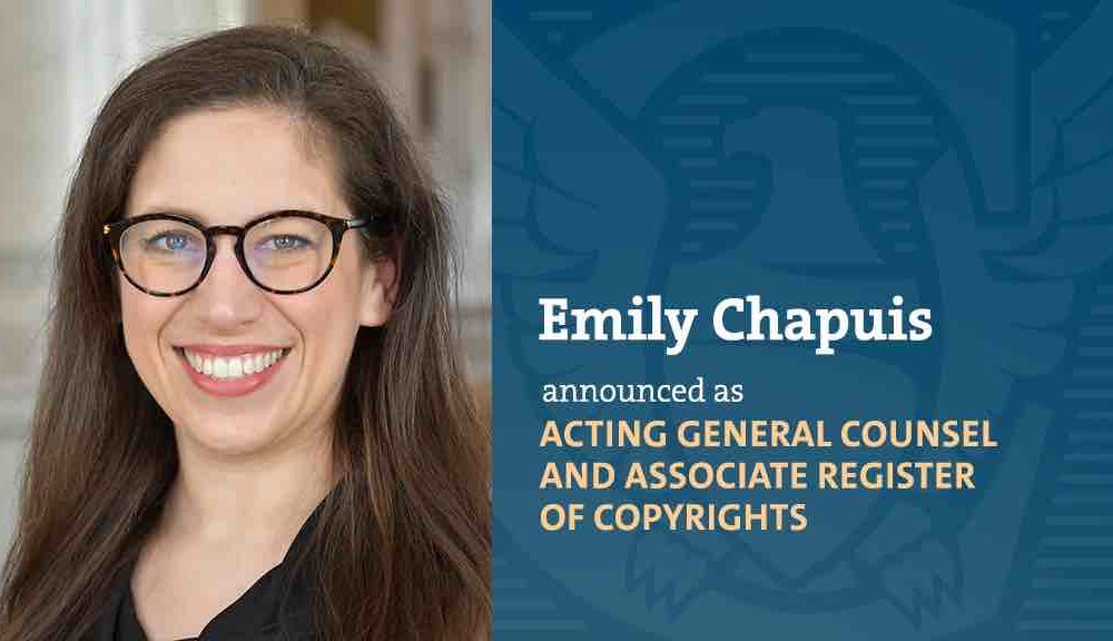 Emily Chapuis named Acting General Counsel and Associate Register of ...